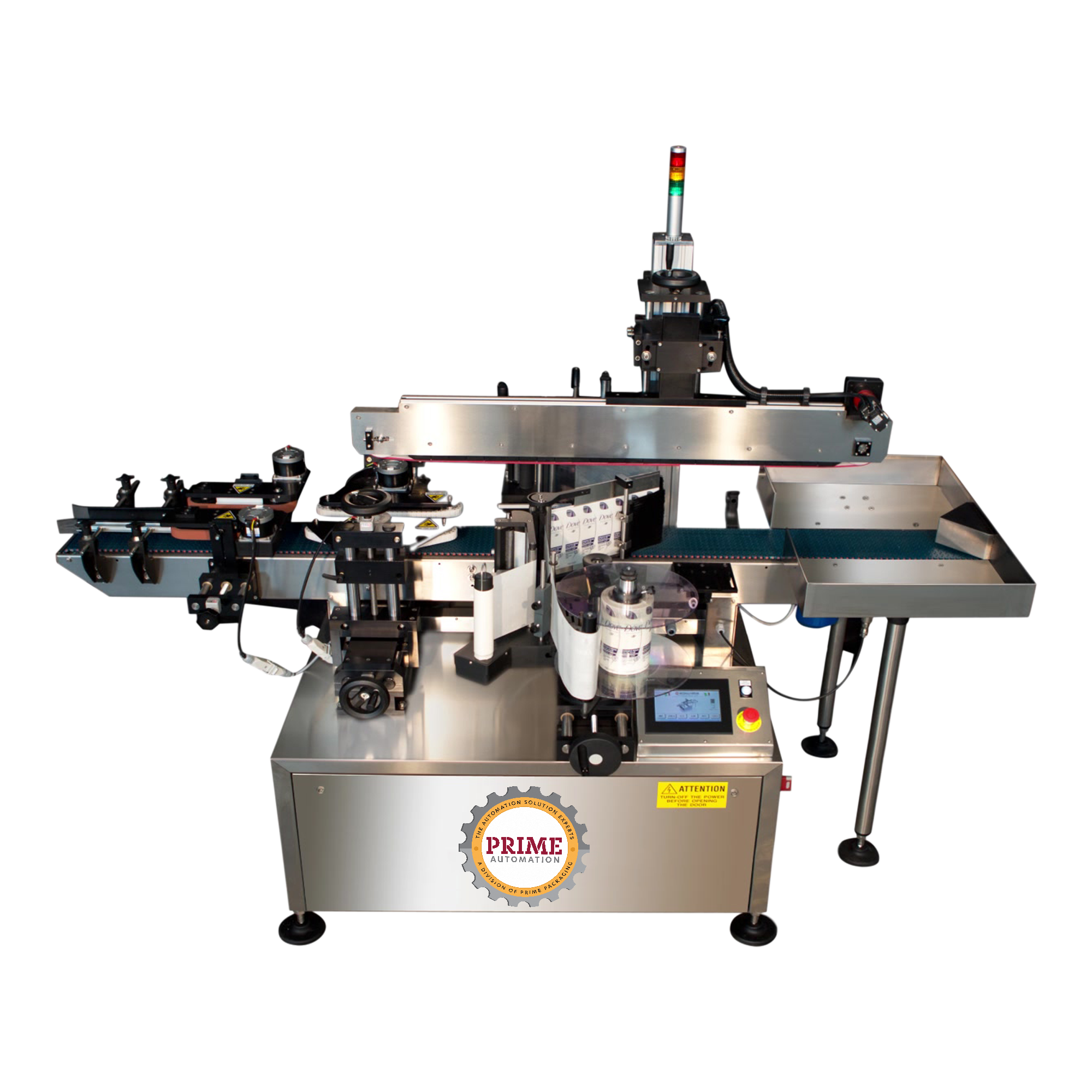 Front & Back Label Applicator - Prime Packaging