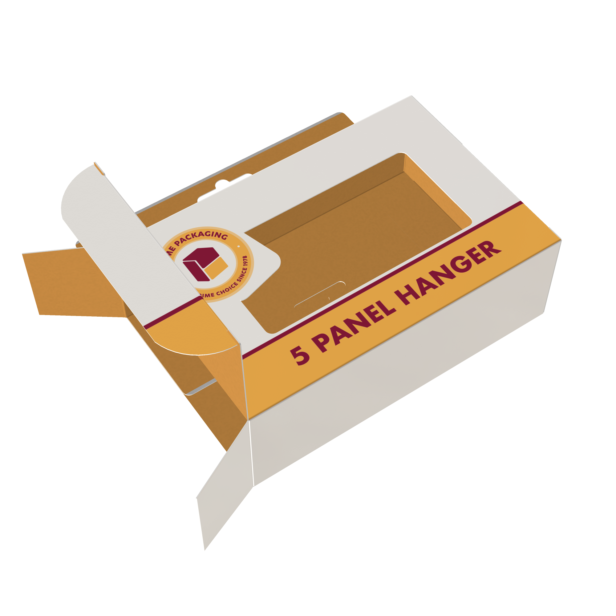 Five Panel Hanger | Prime Packaging