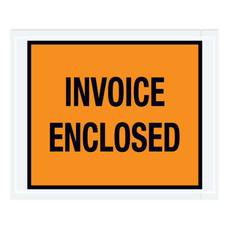 Invoice Enclosed - Full Face | Prime Packaging