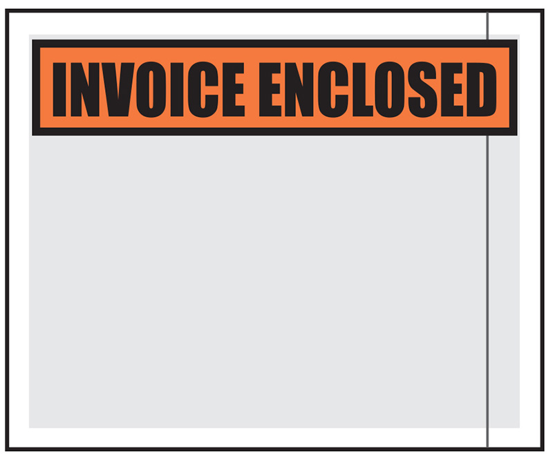 Invoice Enclosed - Panel Face | Prime Packaging