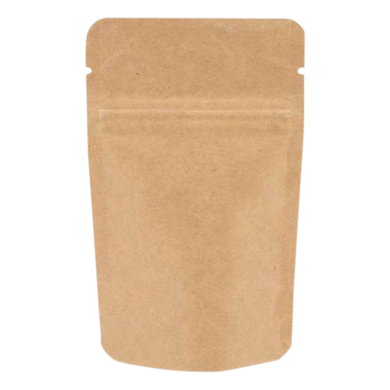 Stand Up Pouch 6.75x10x3.5 - 4 Mil - Kraft - Prime Packaging