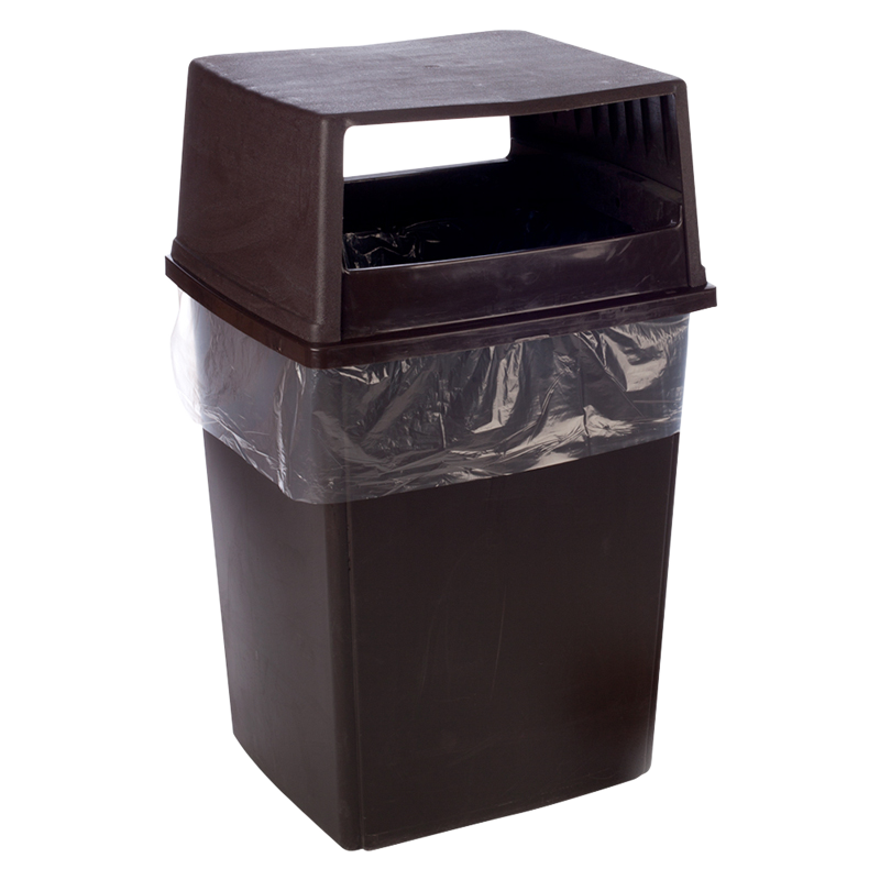 LD Clear Garbage Bags 55 Gallon | Prime Packaging