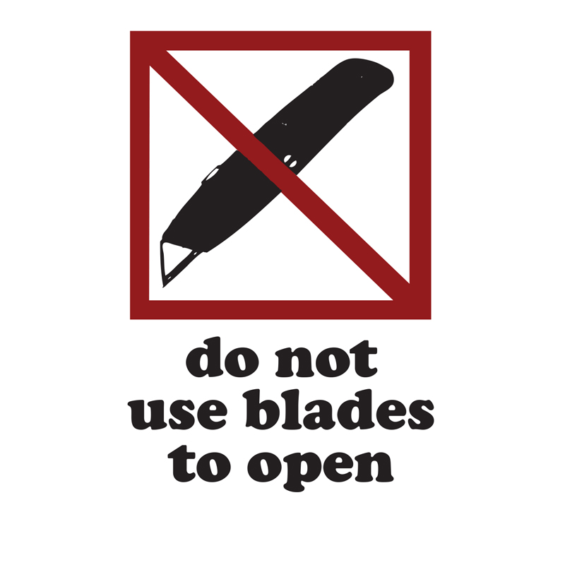 No Blade Labels - 4 x 6 - Prime Packaging
