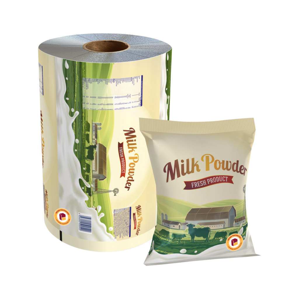 Matte Print Roll Stock - Prime Packaging