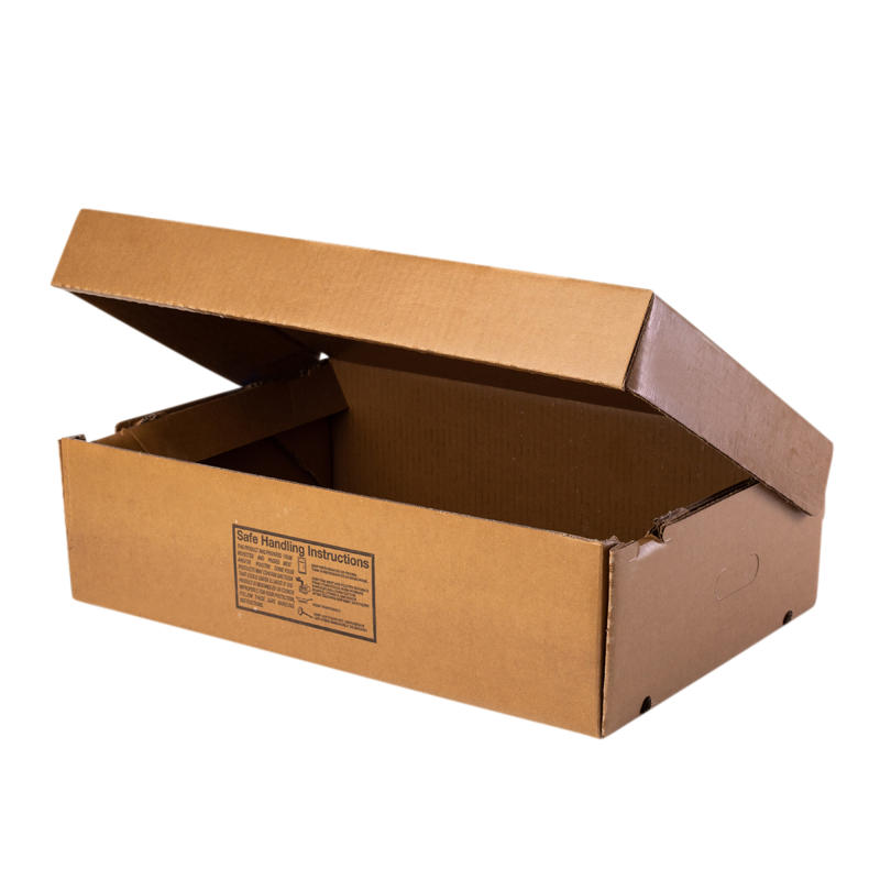 6" 40 Lb. 1 piece Wax Coated Box - Prime Packaging