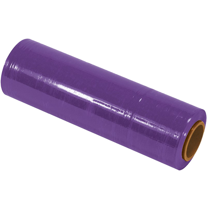 Tinted Purple Cast Hand Stretch Wrap 18"x1500' 80 - Prime Packaging